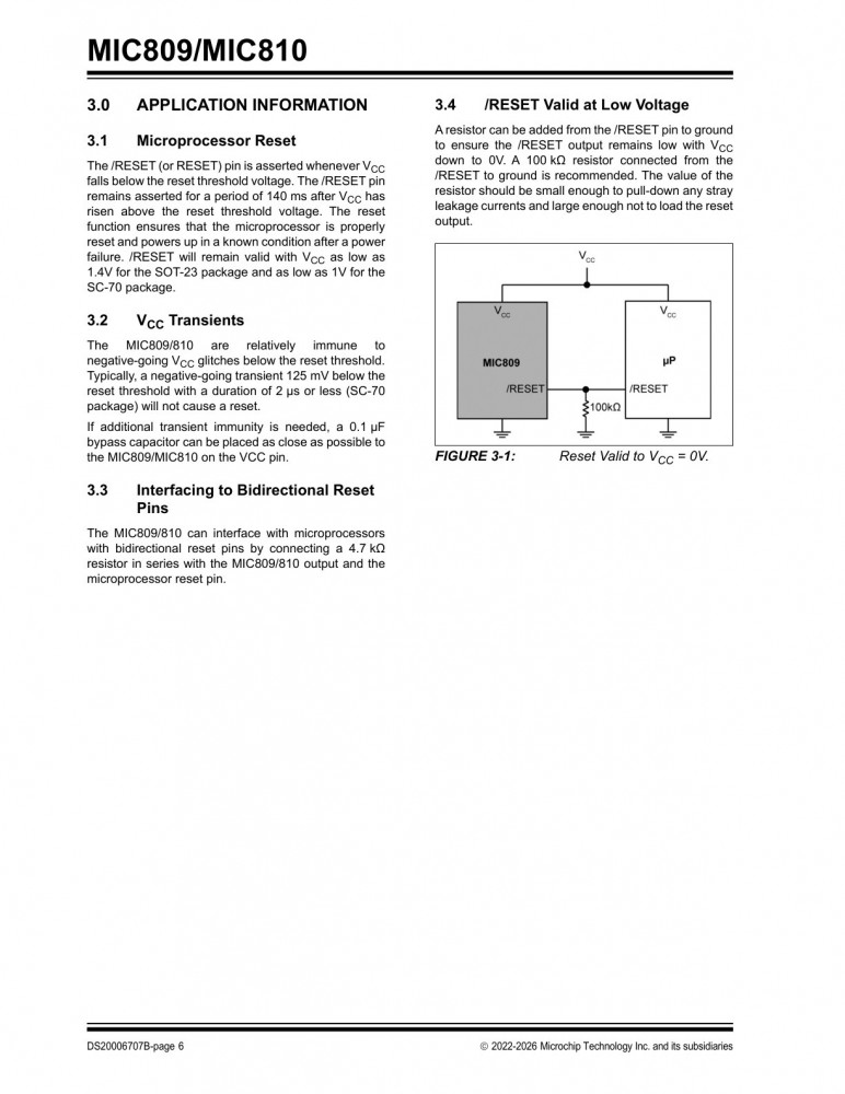 MIC809 datasheet page 6