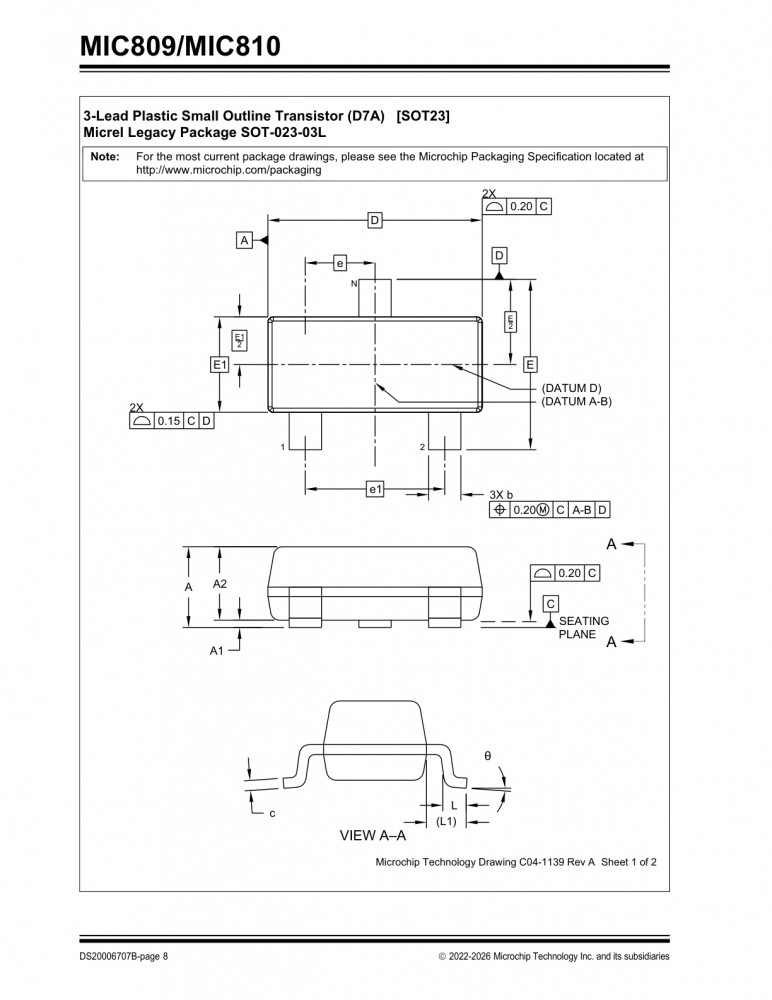MIC809 datasheet page 8