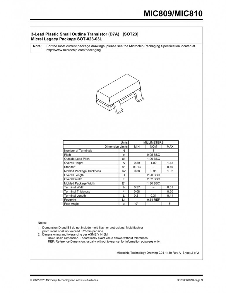 MIC809 datasheet page 9