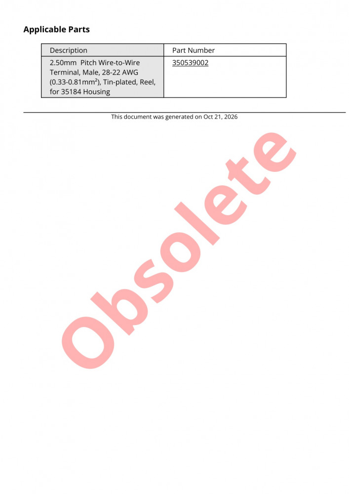 Tooling document preview, page 3