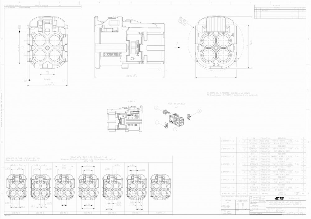 TE Connectivity 2298721-1 drawing page 3