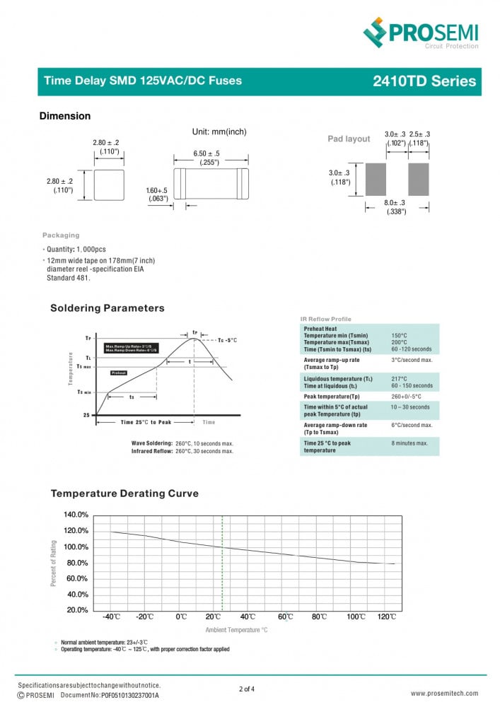 2410TD-2A datasheet page 2