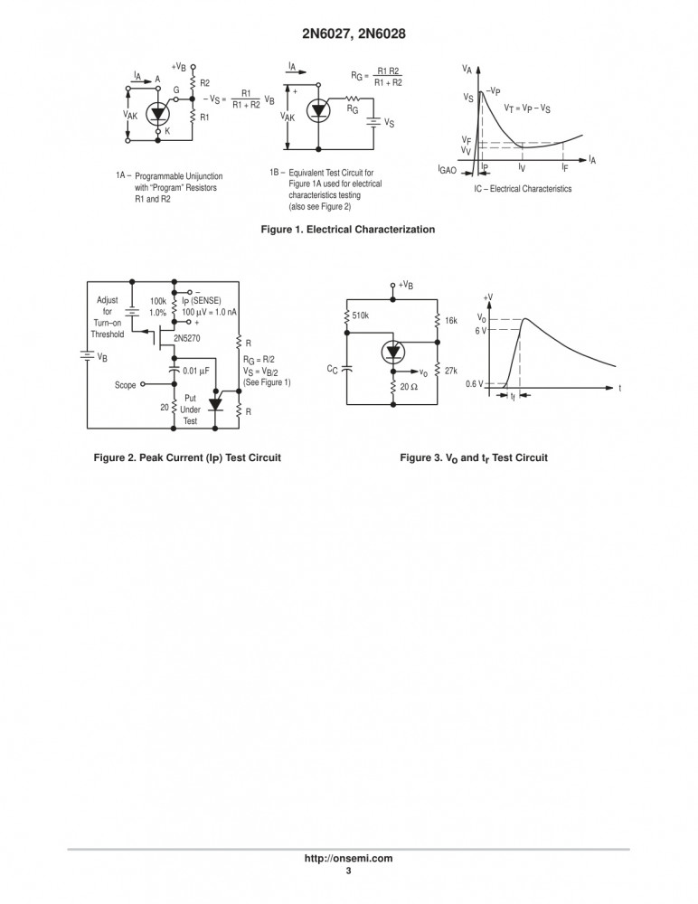2N6027 datasheet page 3
