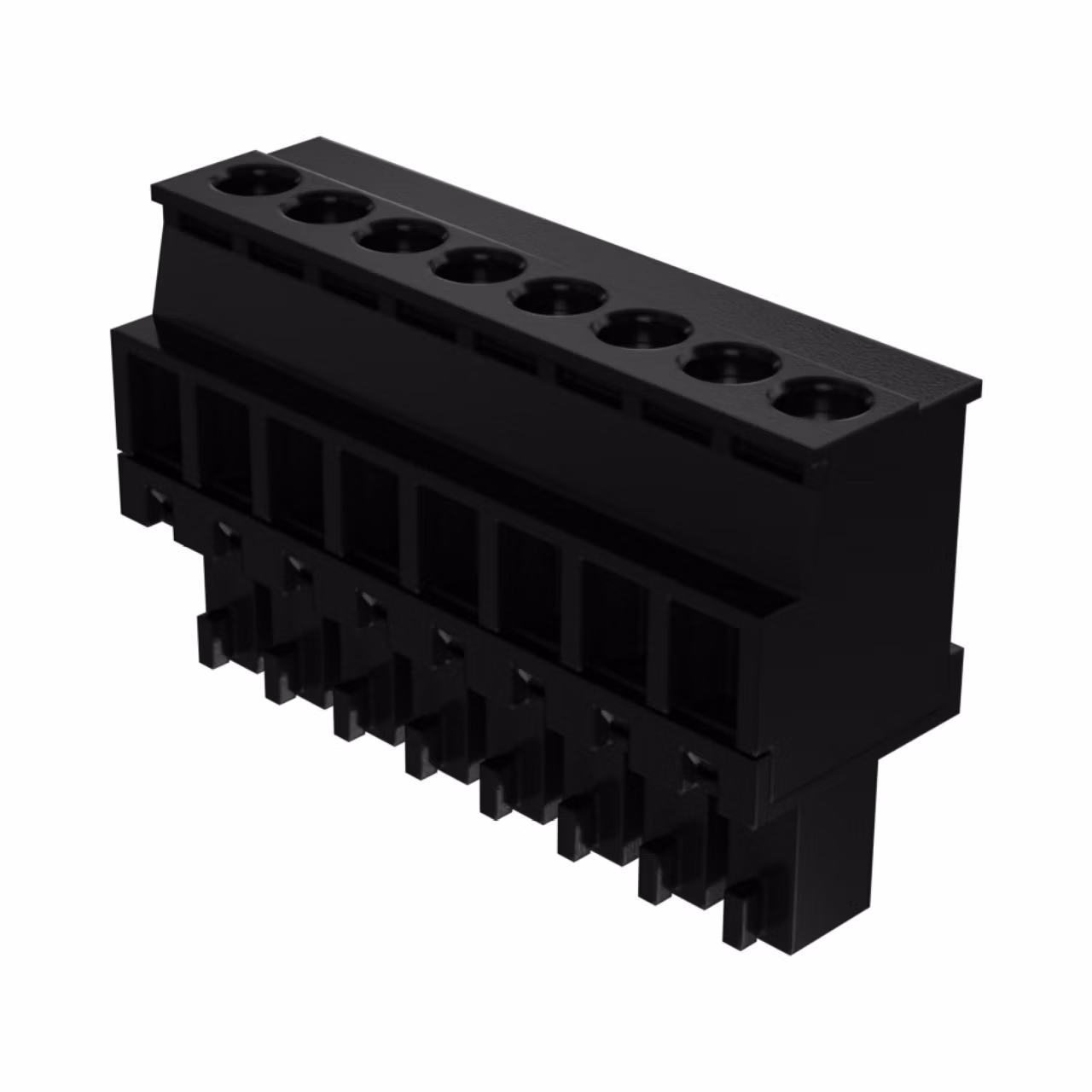 3.81mm Pitch Eurostyle Vertical Plug, Front Wire Entry, 8 Circuits for sale
