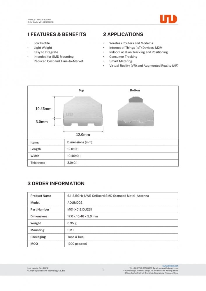 ADUM002 datasheet page 3