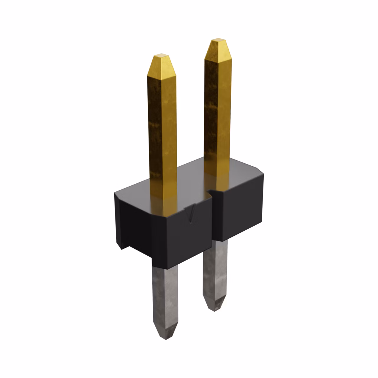 2.00mm Pitch Milli-Grid Header, Vertical, Through Hole, Breakaway, 1 Circuit, 0.50 µm Gold (Au) Plating, Mating Pin Length 4.00mm, Tail Length 2.70mm, Lead-Free