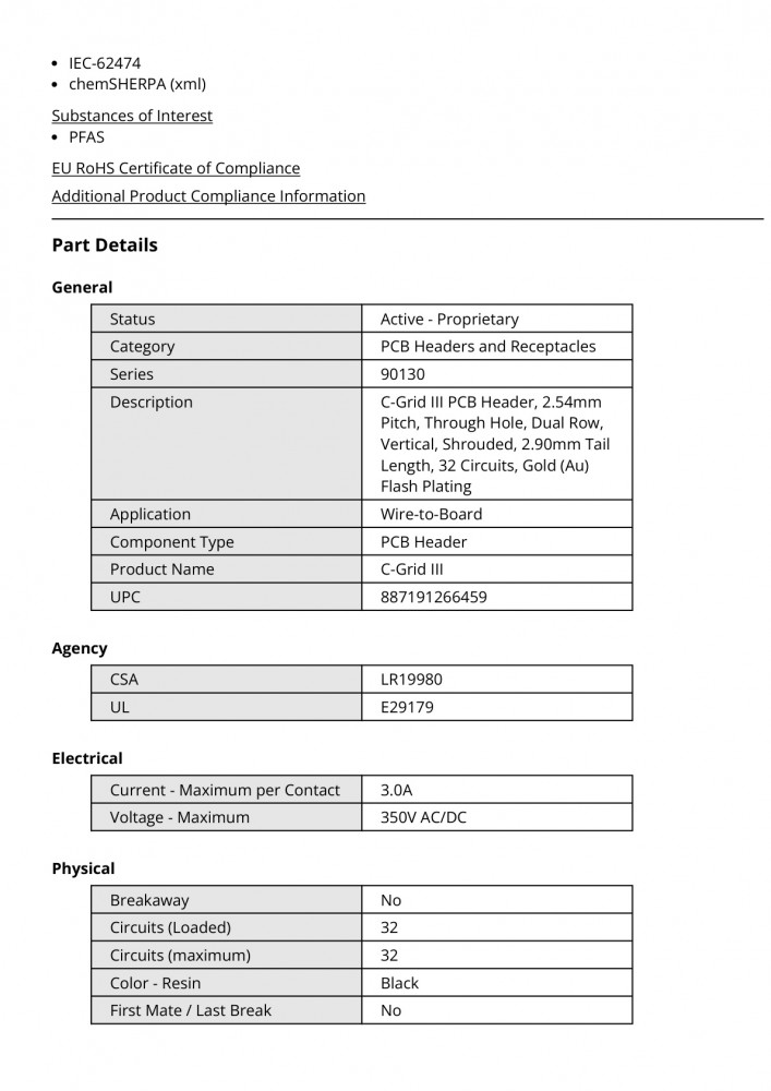 901301432 product document image, page 2