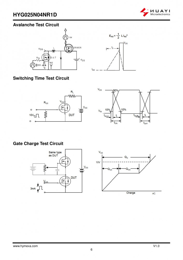 HYG025N04NR1D datasheet page 6