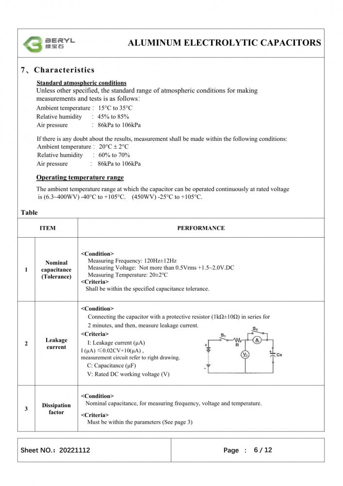 ME400M150LO8*16TA-1A3Et datasheet page 6