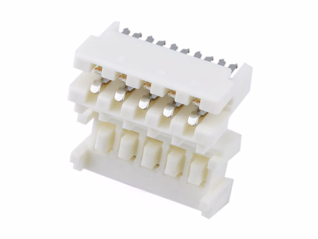 Appli-Mate RAST 2.5 Female Connector, 2.50mm Pitch, 5 Circuits, All Position Keys, Open Endwalls for sale
