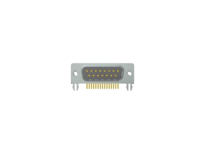 D-SUB Standard • 15-pos. • Plug • Solder pin angled .318