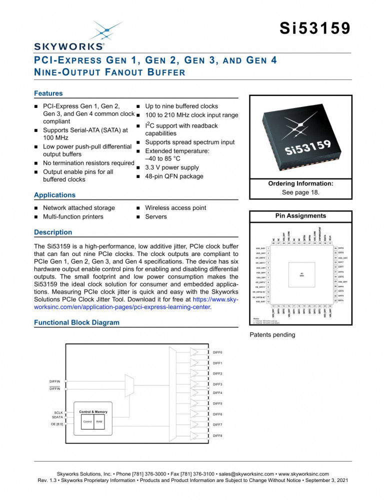 SI53159 document preview, page 1