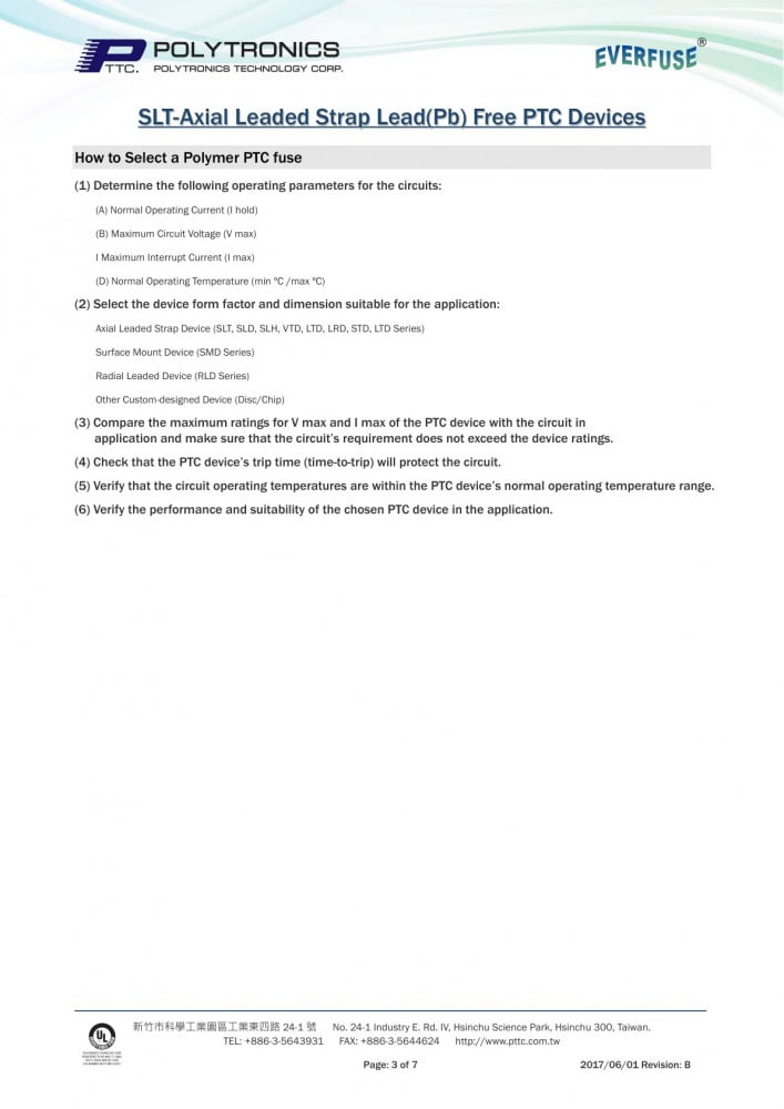 SLT270RF-AD datasheet page 3