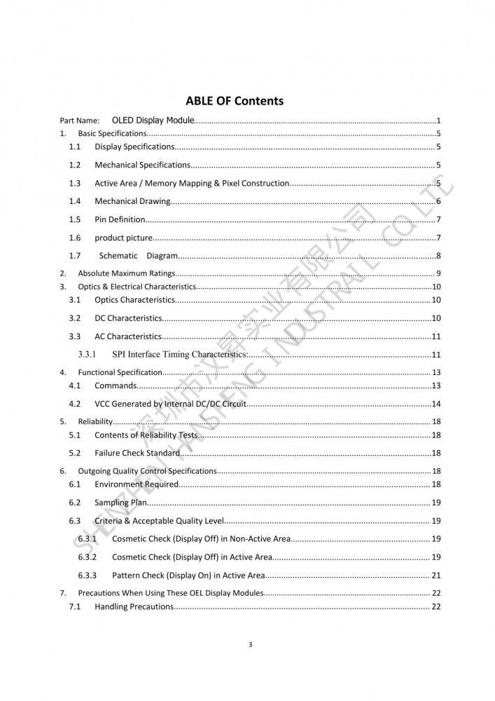 HS13L01 datasheet page 3