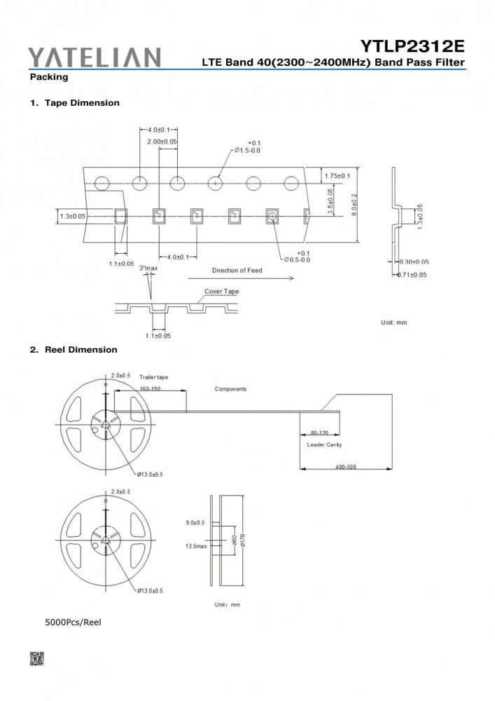 YTLP2312E datasheet page 5