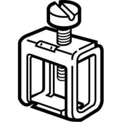 Connector - for non perforated bars - 10 to 35 mm² for sale
