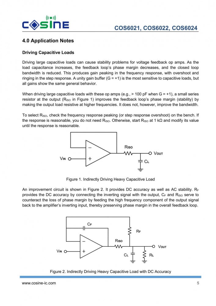 COS6021SR datasheet page 5