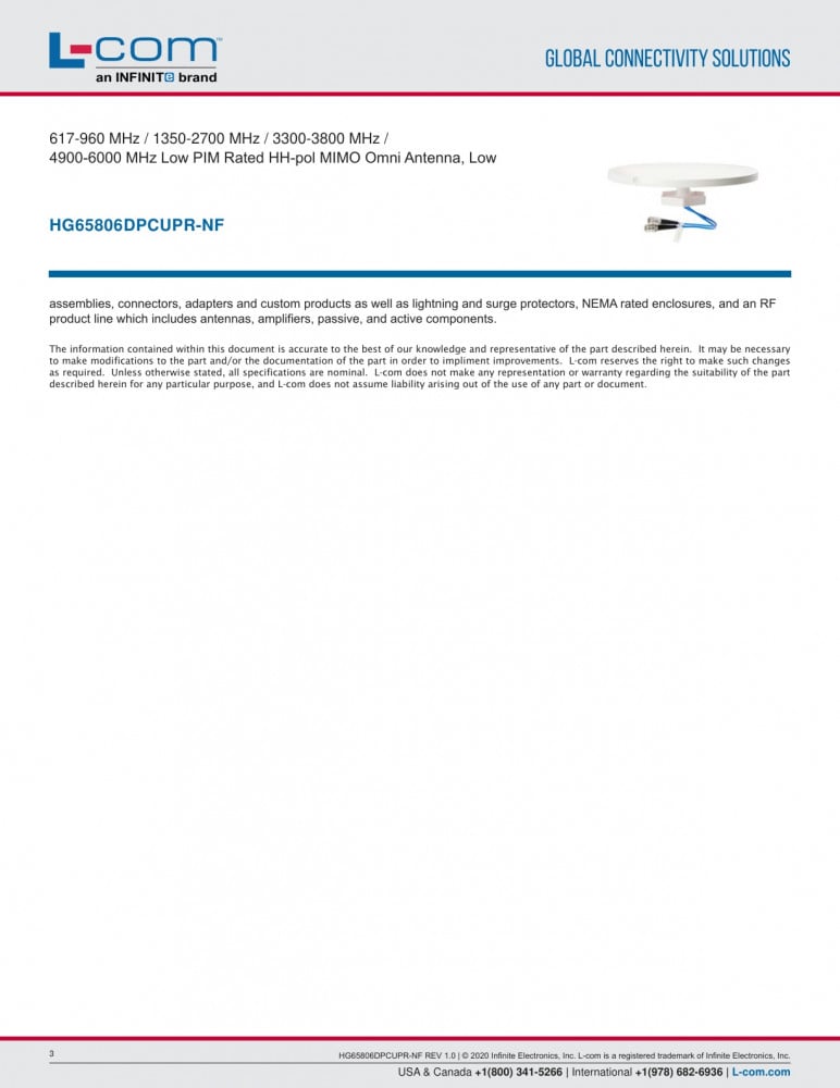 HG65806DPCUPR-NF technical document page 3