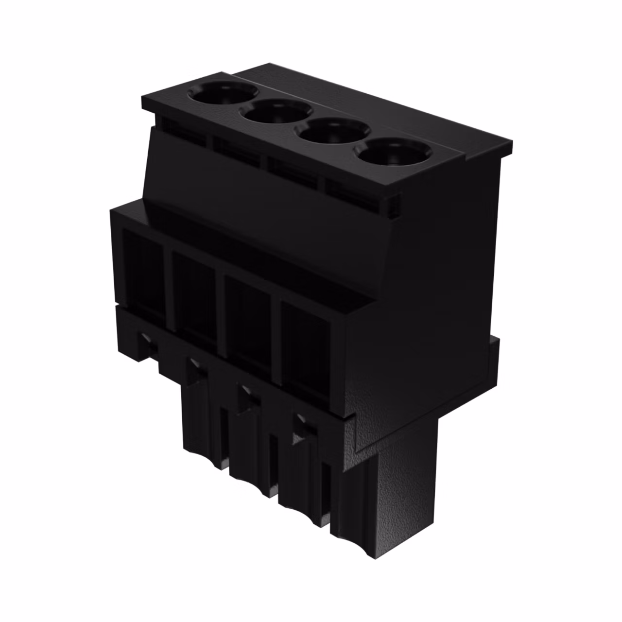 3.50mm Pitch Eurostyle Vertical Plug, Rear Wire Entry, 4 Circuits for sale