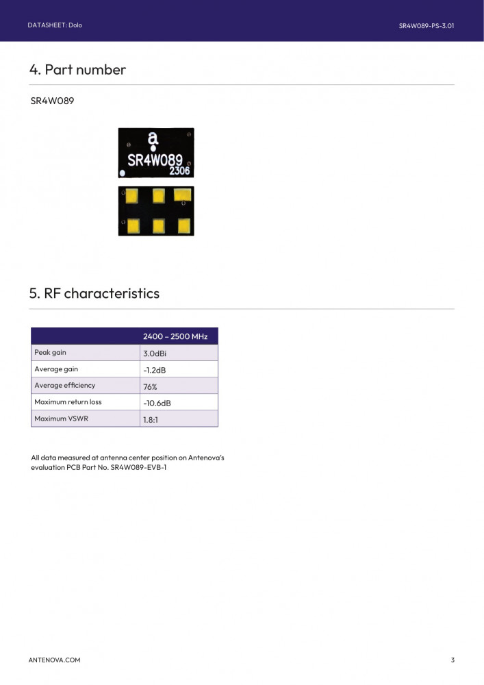 Dolo datasheet page 3