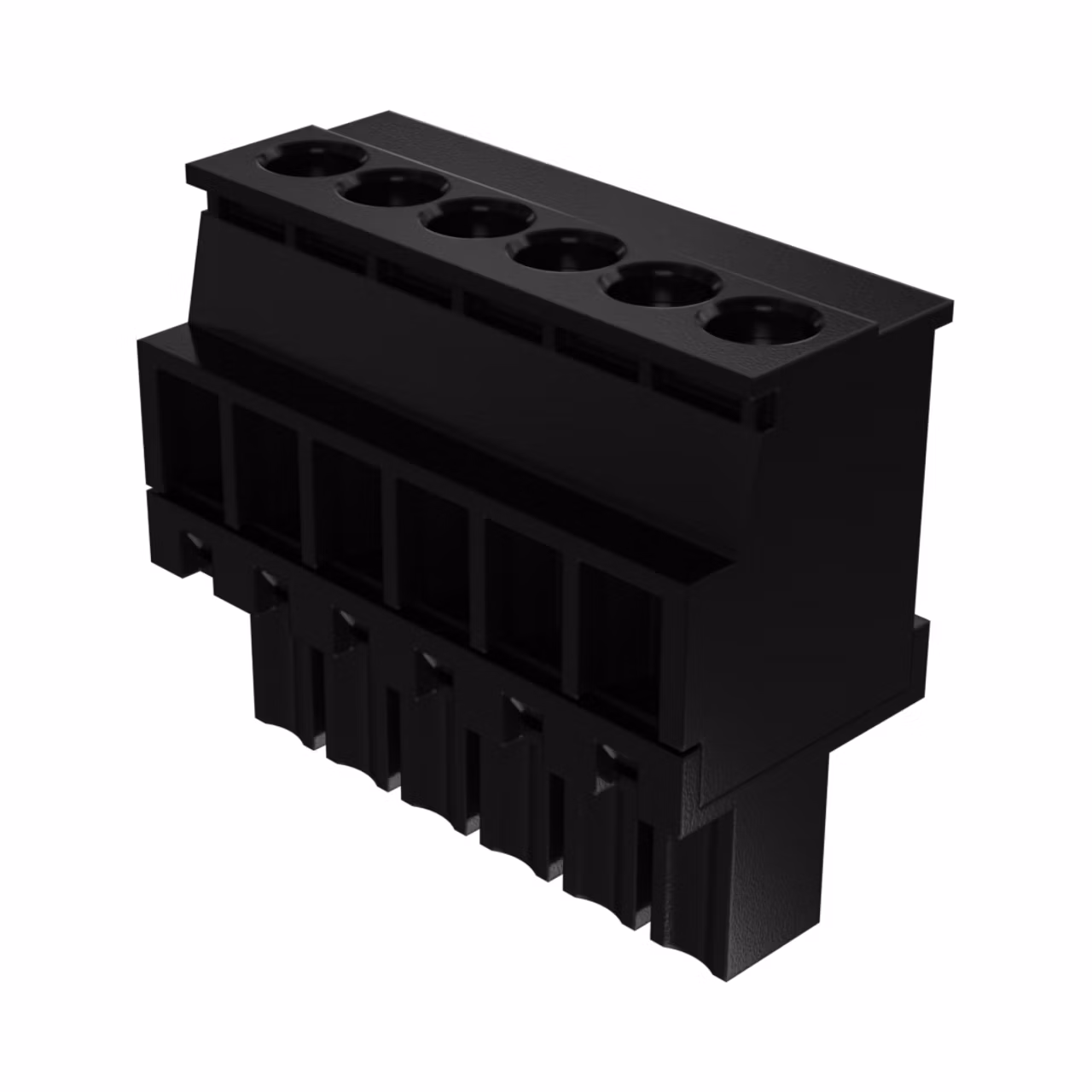3.50mm Pitch Eurostyle Vertical Plug, Rear Wire Entry, 6 Circuits for sale