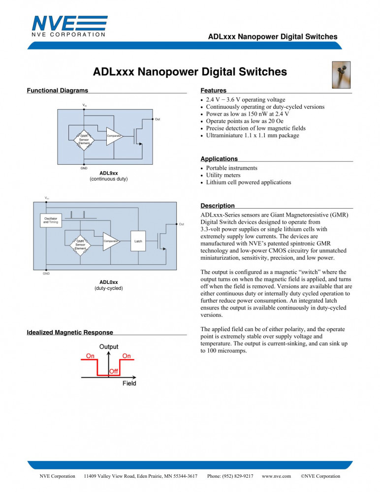 ADL-Series datasheet page 1