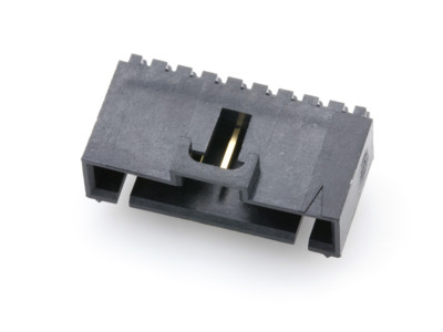 2.54mm Pitch SL Header, Low Profile, Single Row, Right Angle, 3.05mm Pocket, Shrouded, 14 Circuits, 0.76µm Gold (Au) Selective Plating, Tin (Sn) PC Tail Plating
