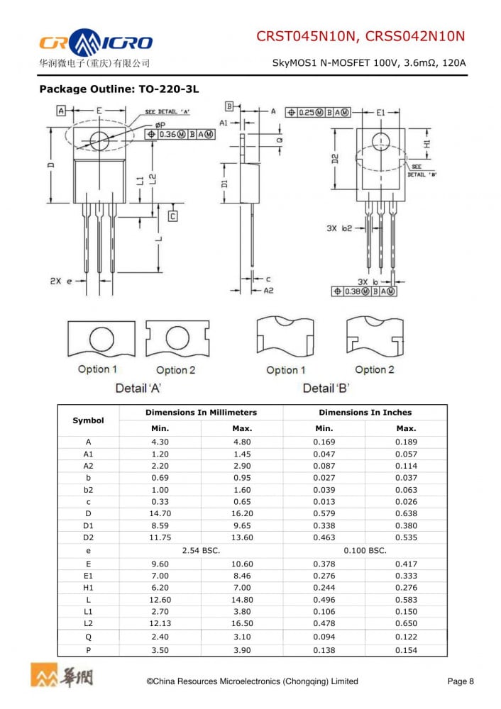 CRSS042N10N datasheet page 8
