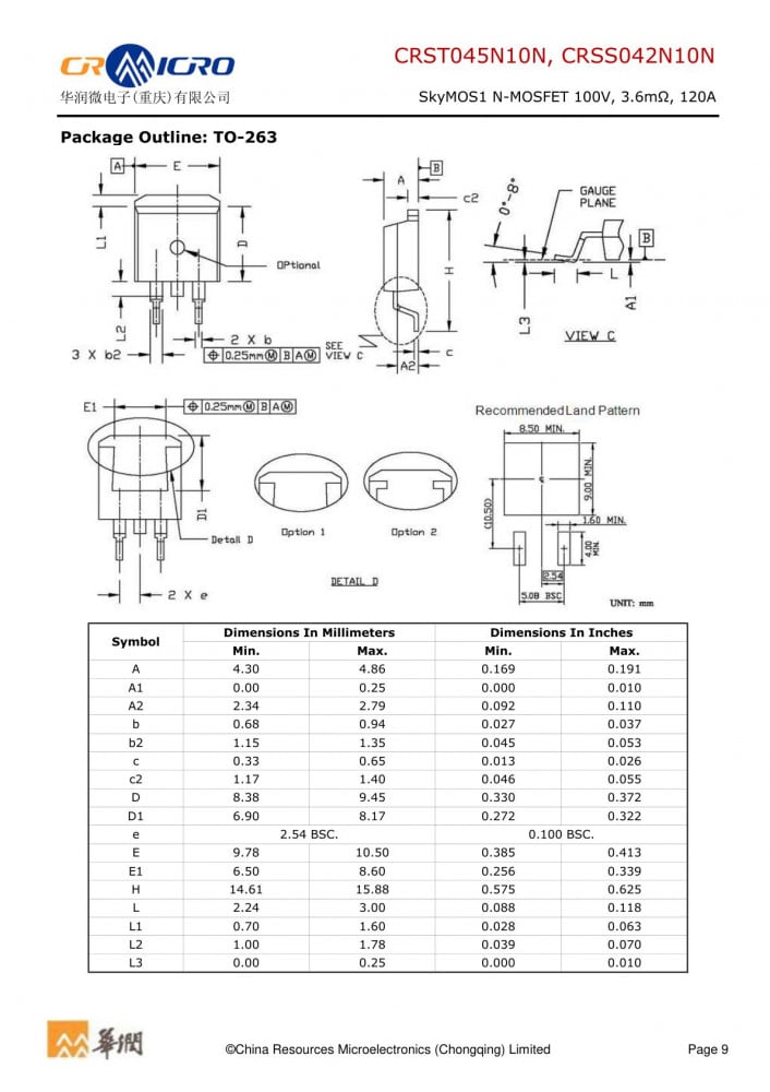 CRSS042N10N datasheet page 9