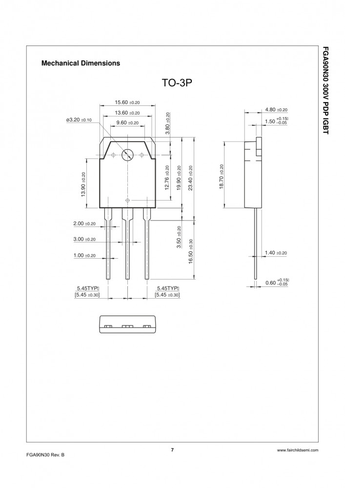 FGA90N30TU datasheet page 7
