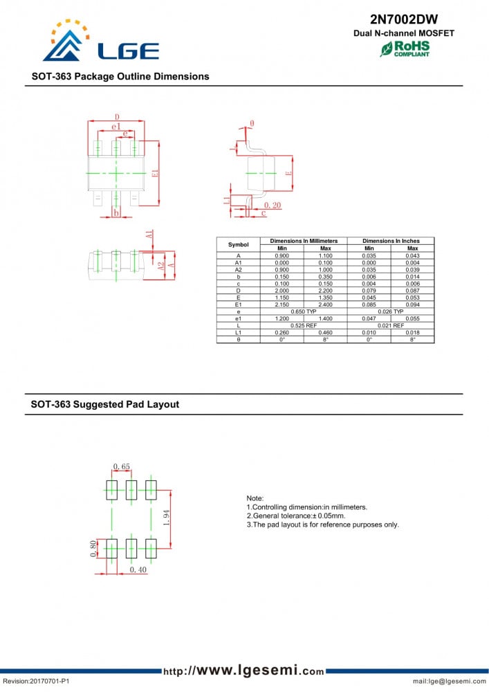2N7002DW datasheet page 4