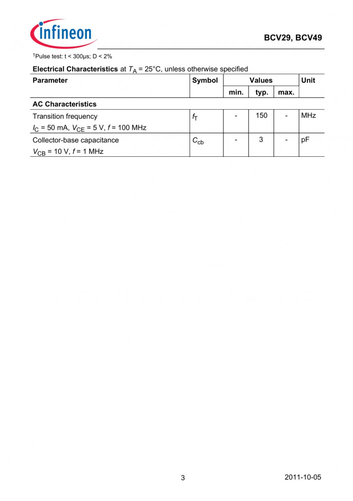 BCV 49 H6327 datasheet page 3