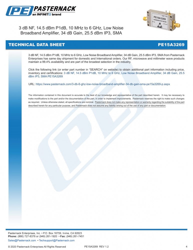 PE15A3269 datasheet page 4