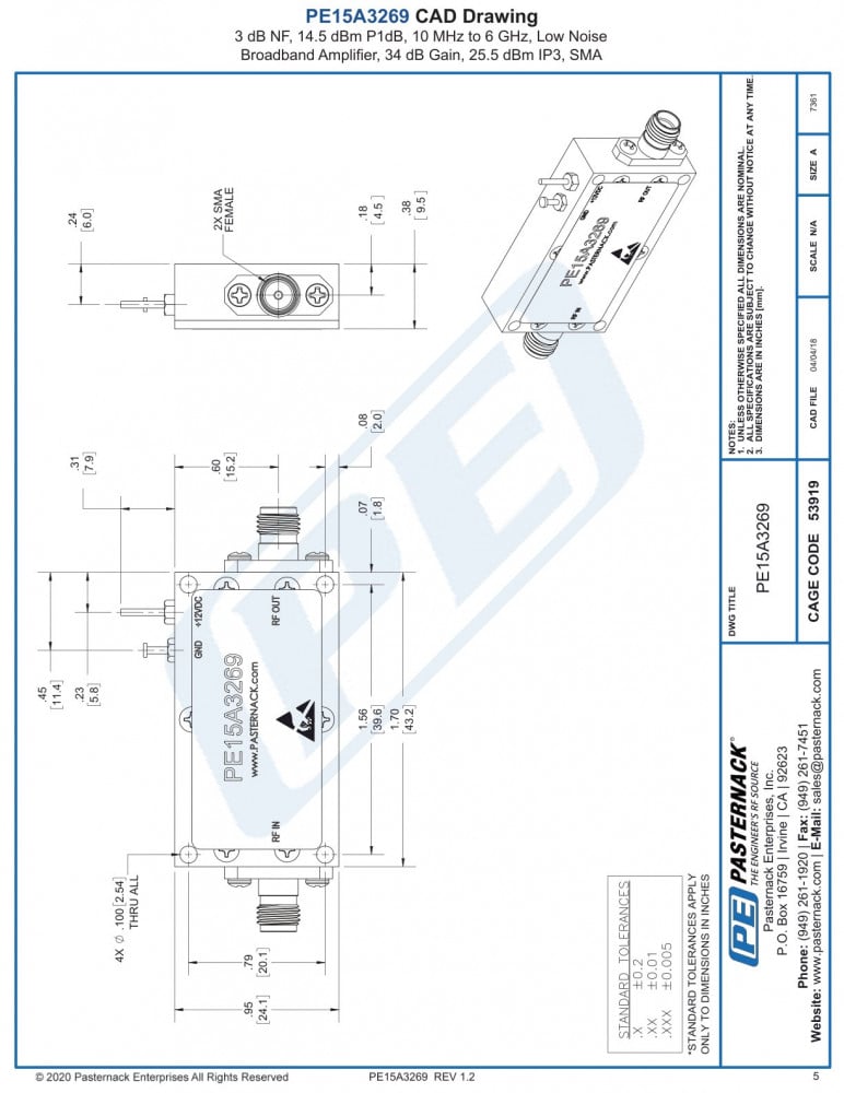 PE15A3269 datasheet page 5