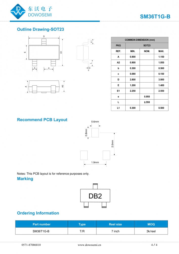 SM36T1G-B datasheet page 4