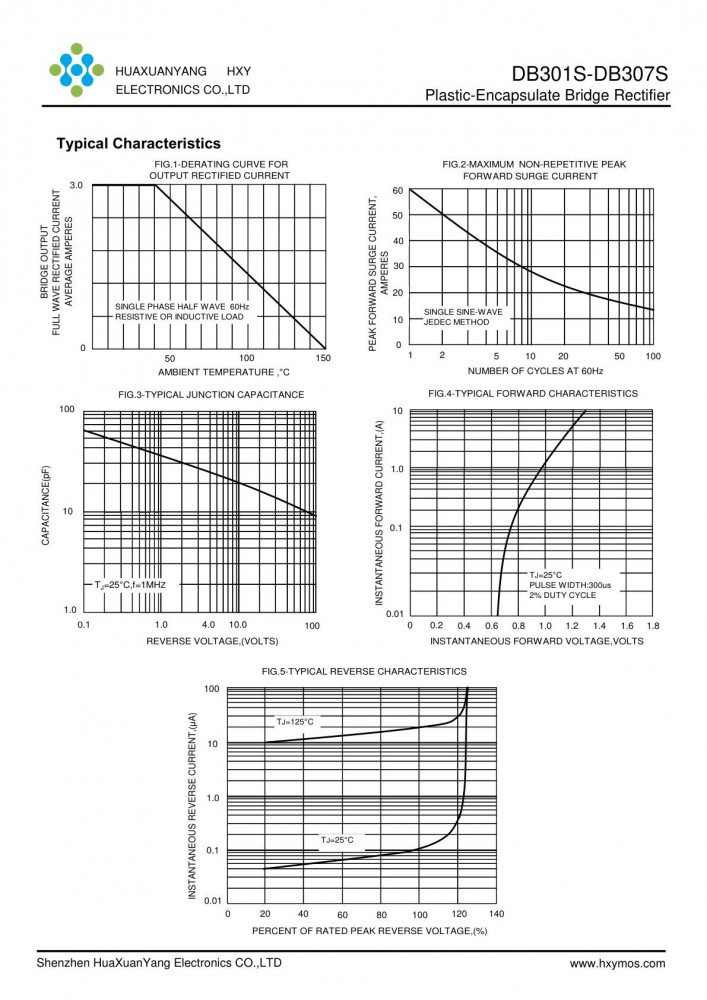 DB307S datasheet page 2