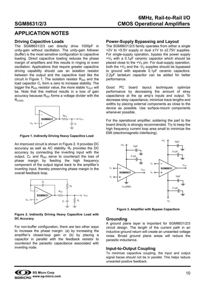 SGM8632 datasheet page 10