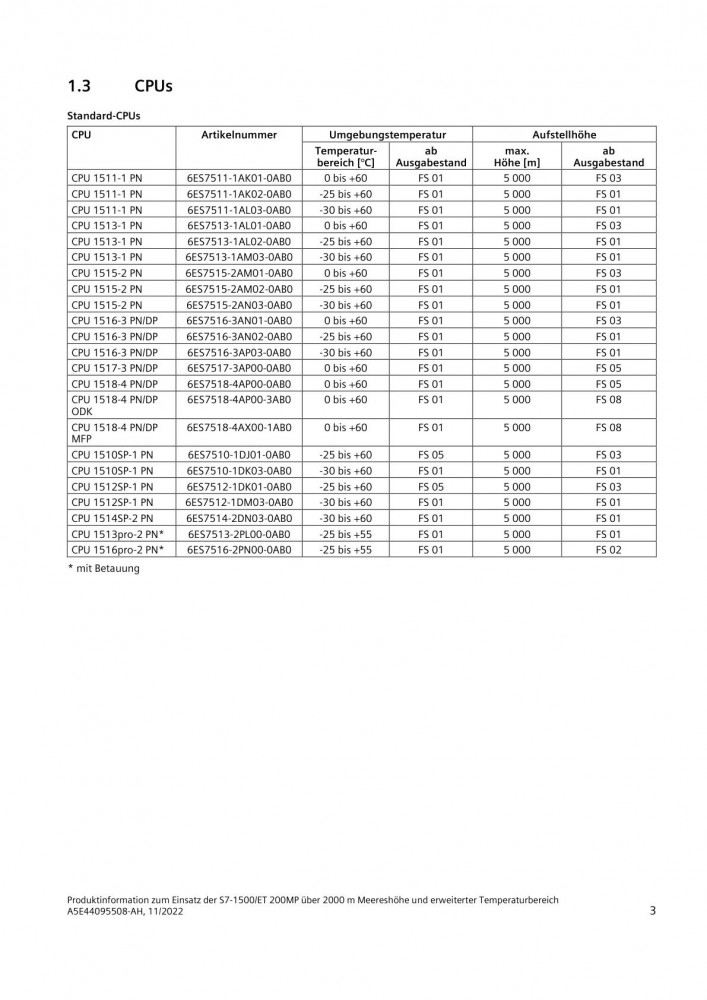 Siemens 75CF14 document page 3