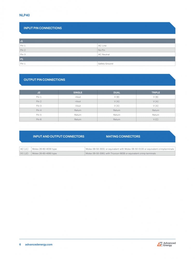 NLP40 datasheet page 6