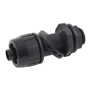 Kellems Wire Management, Liquidtight System, SwivelLok® Multi-Position Male, Liquid Tight Connector, 1/2