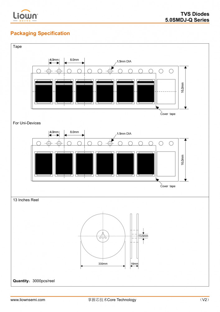 Liown 5.0SMDJ-Q datasheet page 7