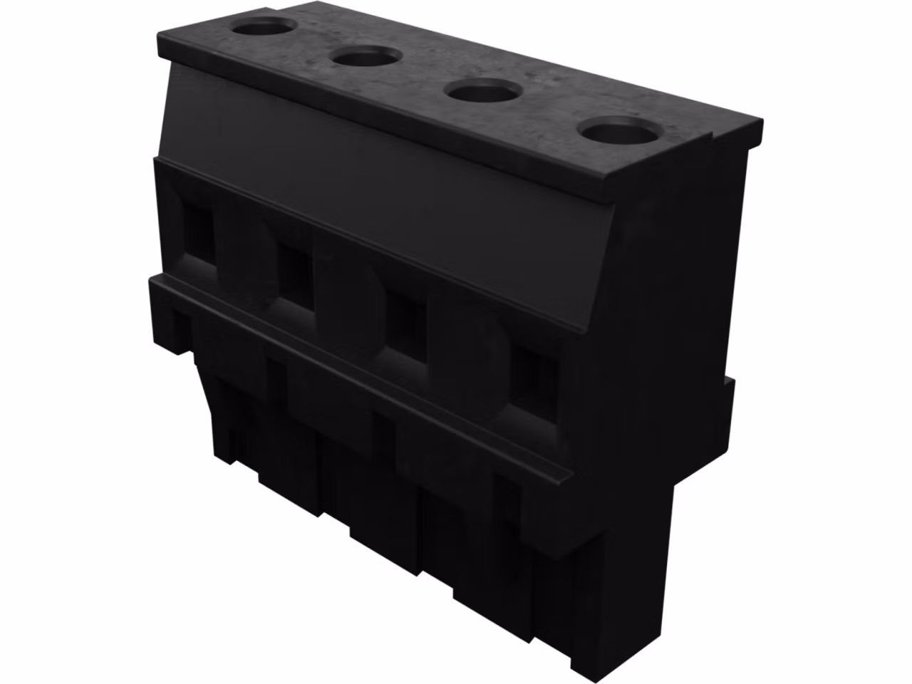 7.50mm Beau Eurostyle Pluggable Terminal Block, 270° Wire Entry, 4 Circuits for sale