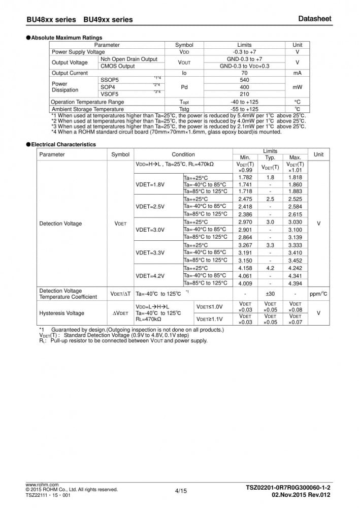 BU4938G-TR technical document page 4