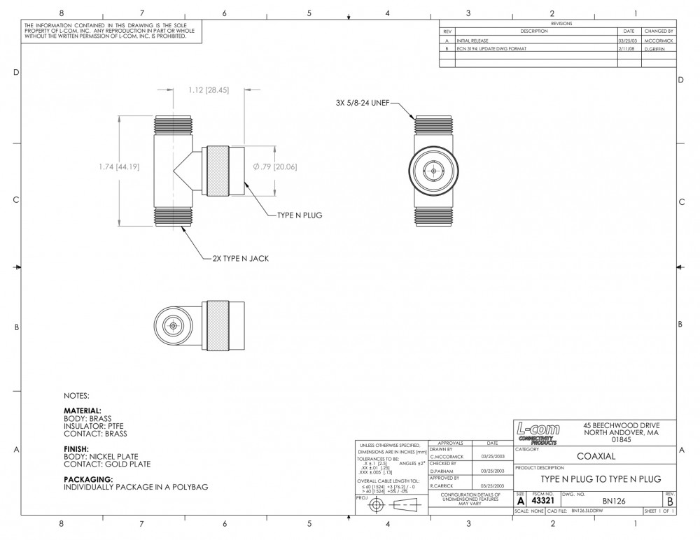 BN126 technical document preview