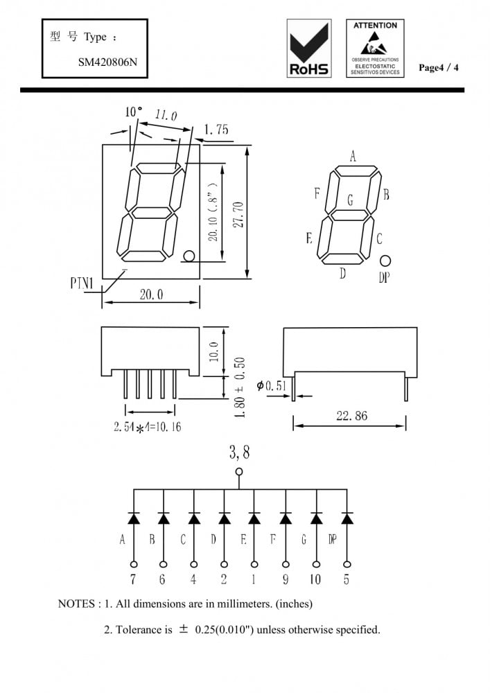 SM420806N/8 specification page 5