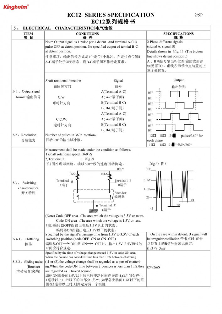 KH-EC122S1V20F241000 technical document page 3