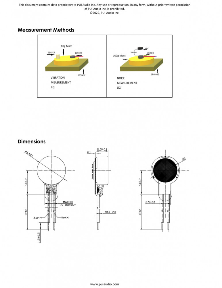 HD-EM0602-LW15-R datasheet page 3