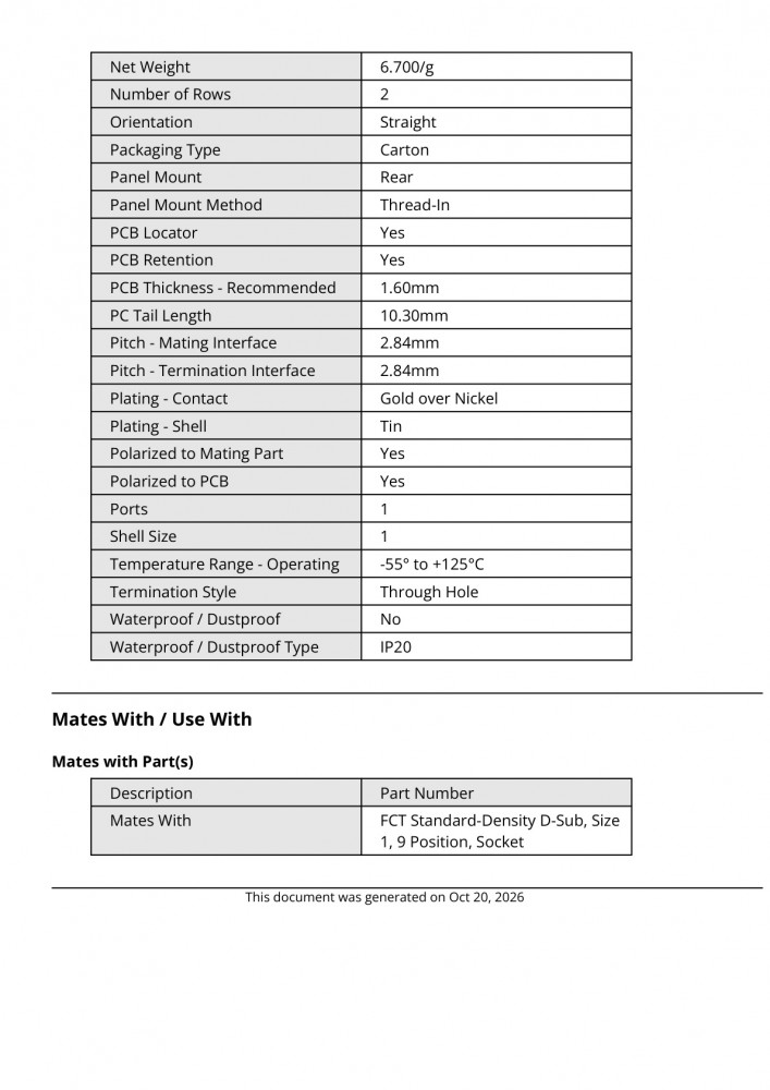 MOLEX 1731090146 technical document image, page 3