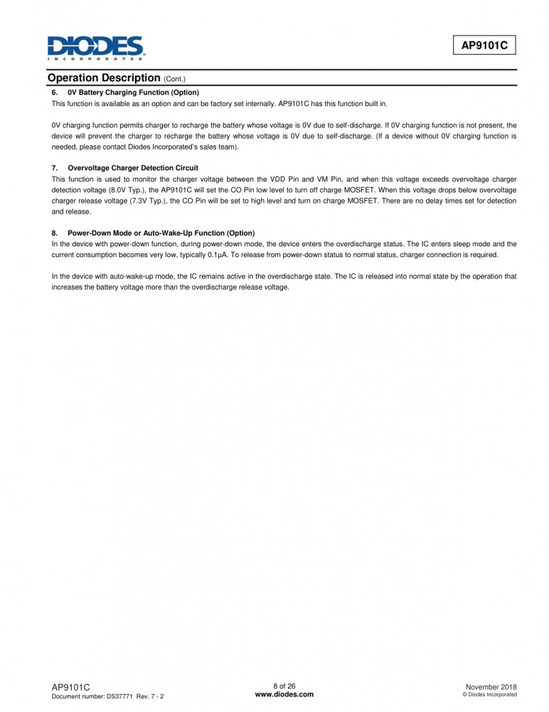 AP9101C datasheet page 8