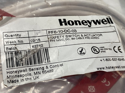 Honeywell FF6-10-DC-03 for sale